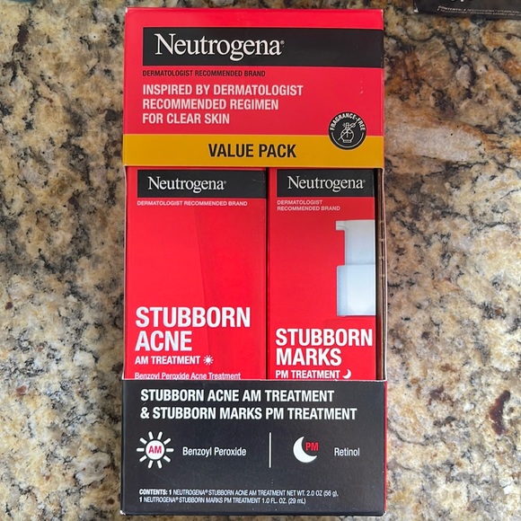 Neutrogena | Skincare | Neutrogena Stubborn Acne Am Face Treatment W ...